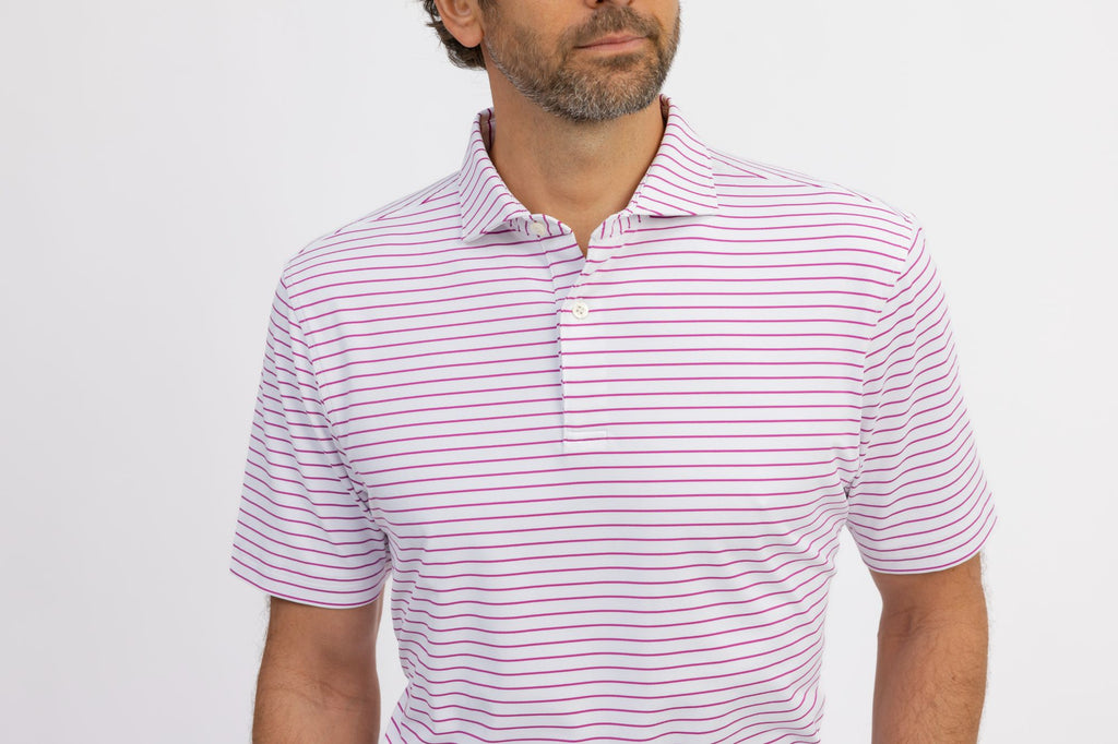 Broad Stripe Polo Shirt | Turtleson – turtleson